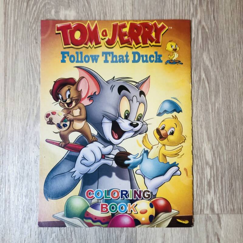 Tom &Jerry coloring book - Kuwait Bazar Books