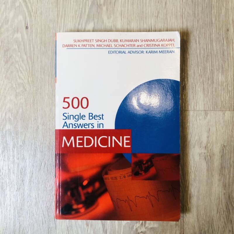 500 single best answer in medicine - Kuwait Bazar Books